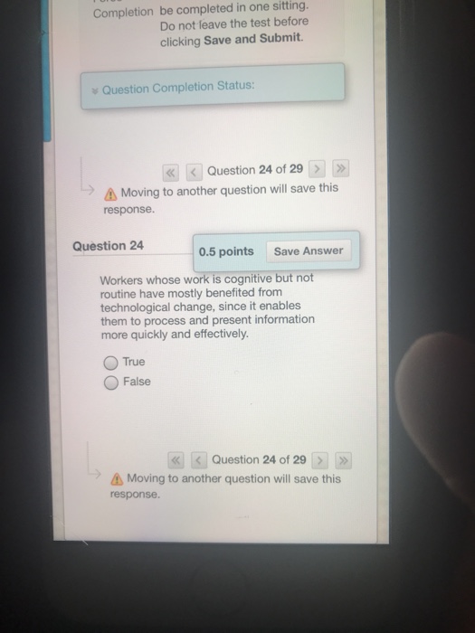 Solved Save and Submit Question 29 of 29 Click Submit to | Chegg.com