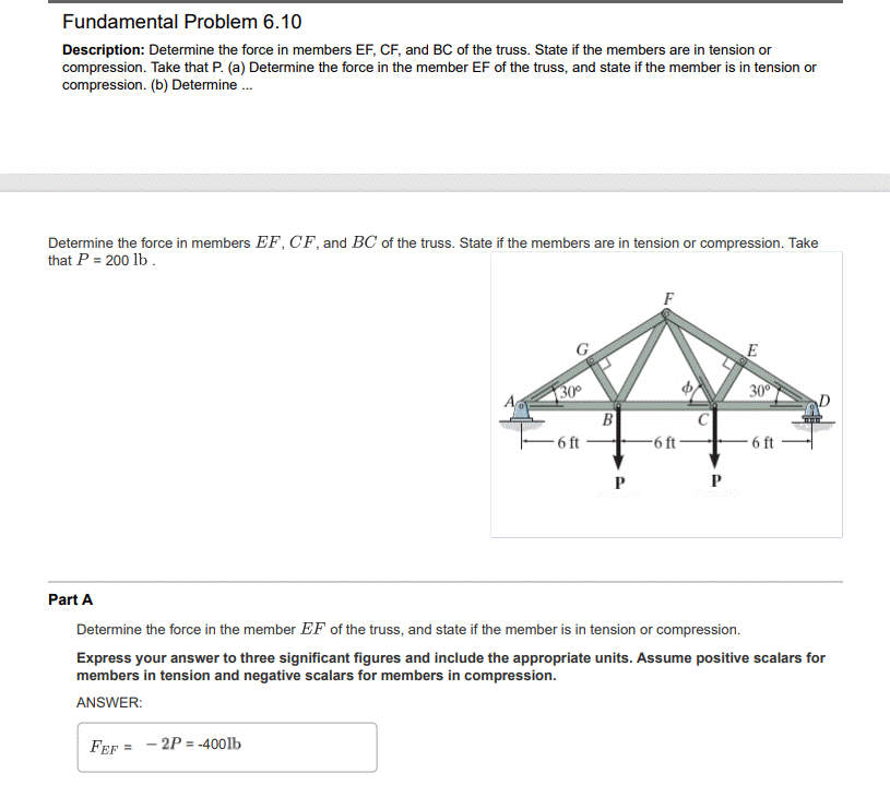 Solved I need help on my Statics homework. Please answer all | Chegg.com