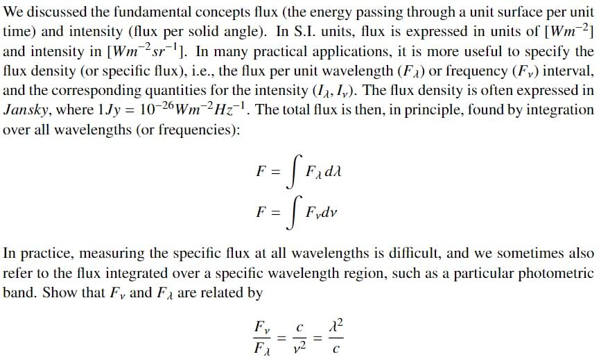 Solved We discussed the fundamental concepts flux (the | Chegg.com