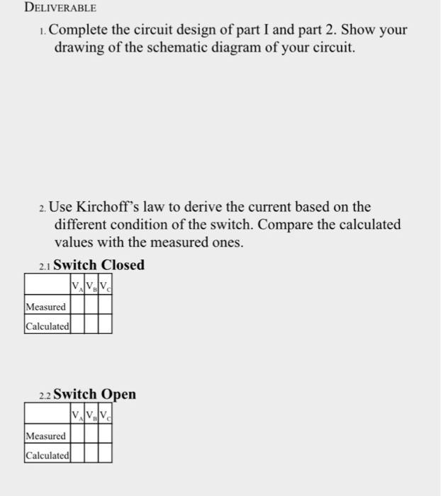 Solved Lab 4 Basic Circuits Objective Learn About Building