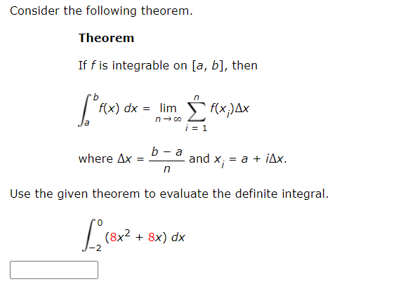 Solved Consider the following theorem. Theorem If f is | Chegg.com