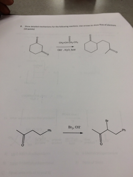 Solved Show detailed mechanisms for the following reactions. | Chegg.com