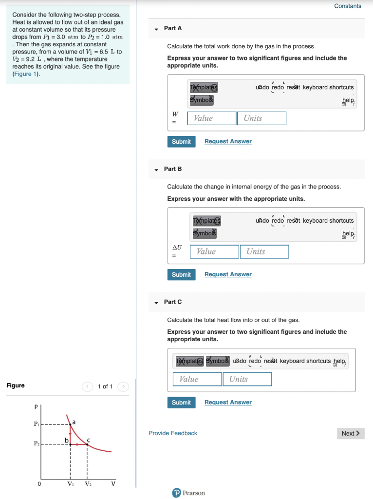 Solved Constants - Part A Consider the following two-step | Chegg.com