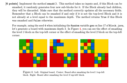 Solved The Java Code For Blockjava Is Given Below Import 6591