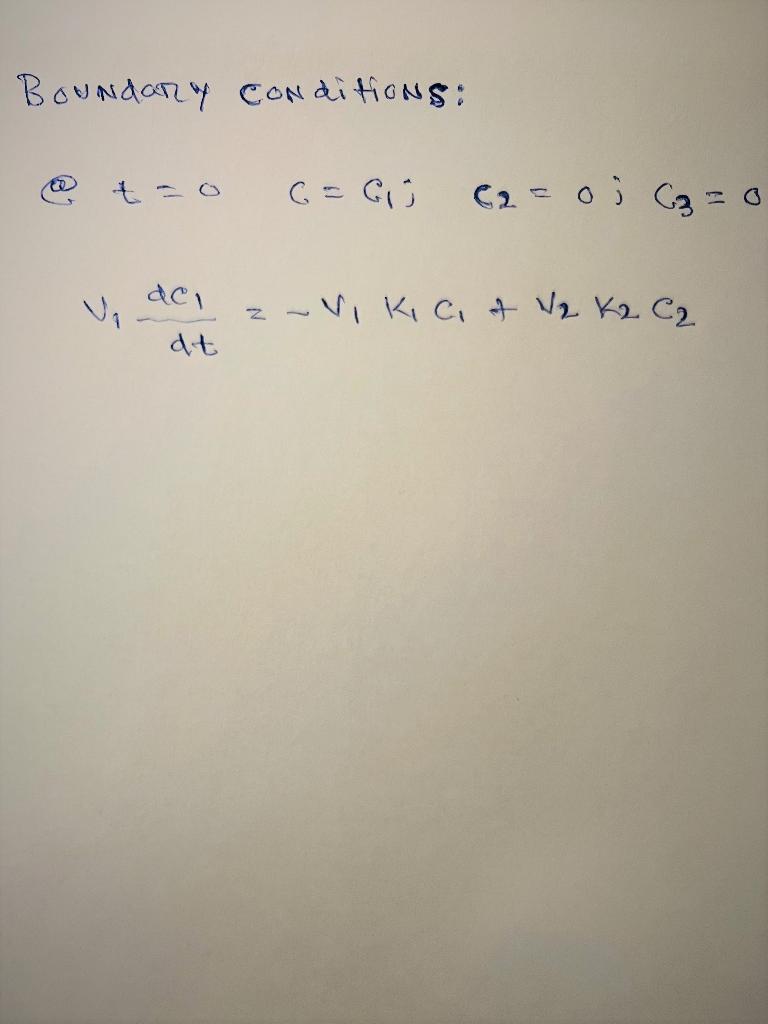 Solved Boundary CONdITIONS: | Chegg.com