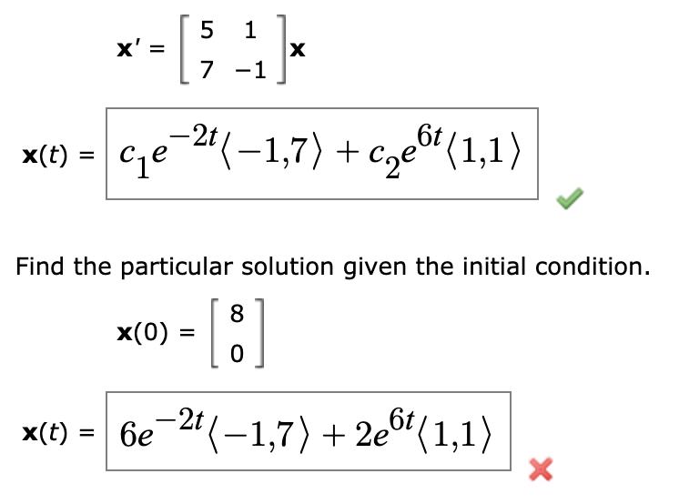 Solved If A is an (n × n)-matrix of real constants that | Chegg.com