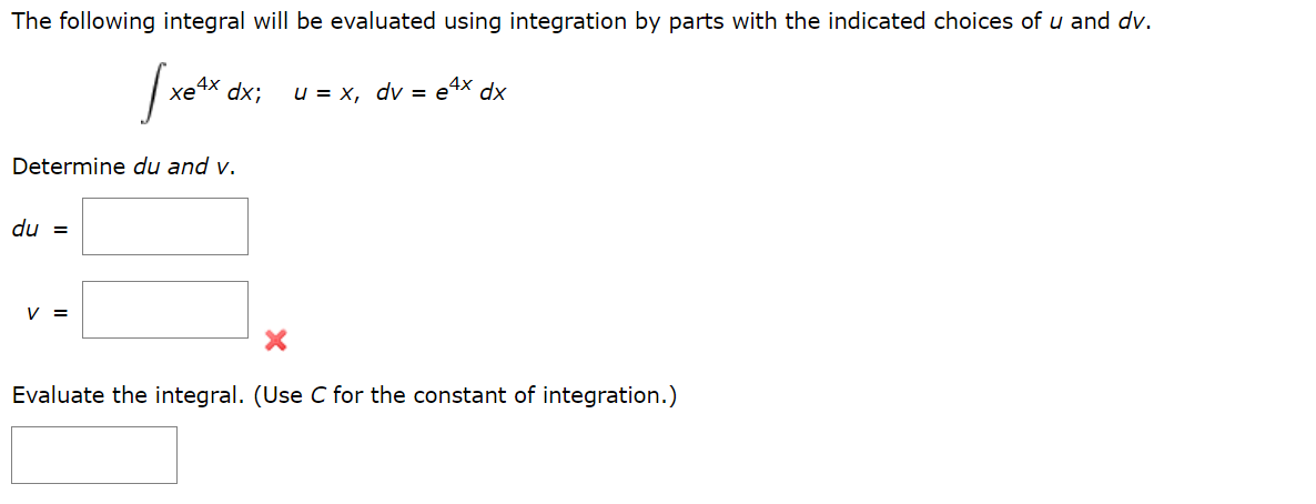 Solved The following integral will be evaluated using | Chegg.com