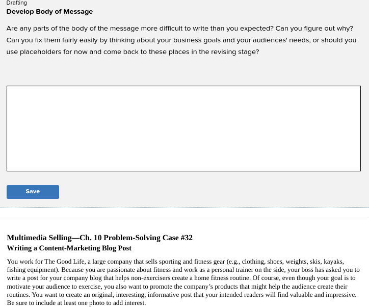 Solved Drafting Develop Body of Message Are any parts of the | Chegg.com