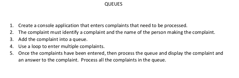 solved-queues-1-create-a-console-application-that-enters-chegg