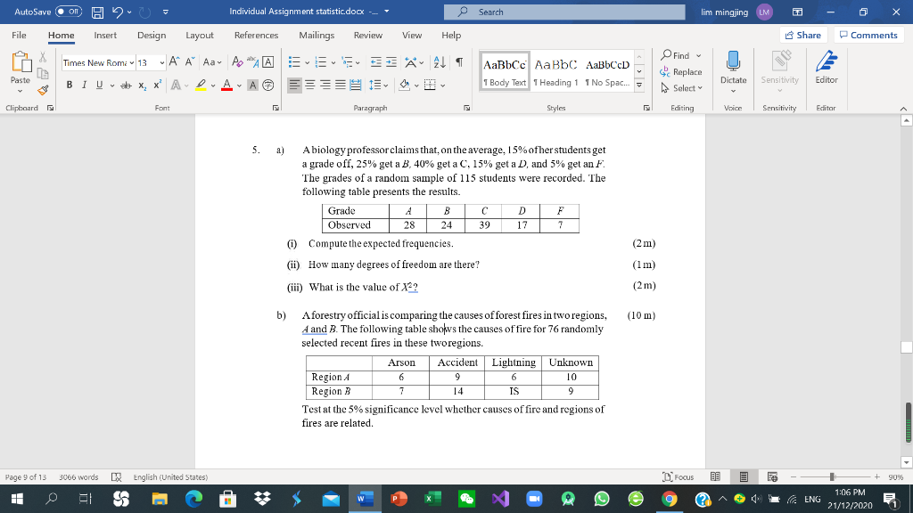 Solved AutoSave on H H 2 = Individual Assignment | Chegg.com
