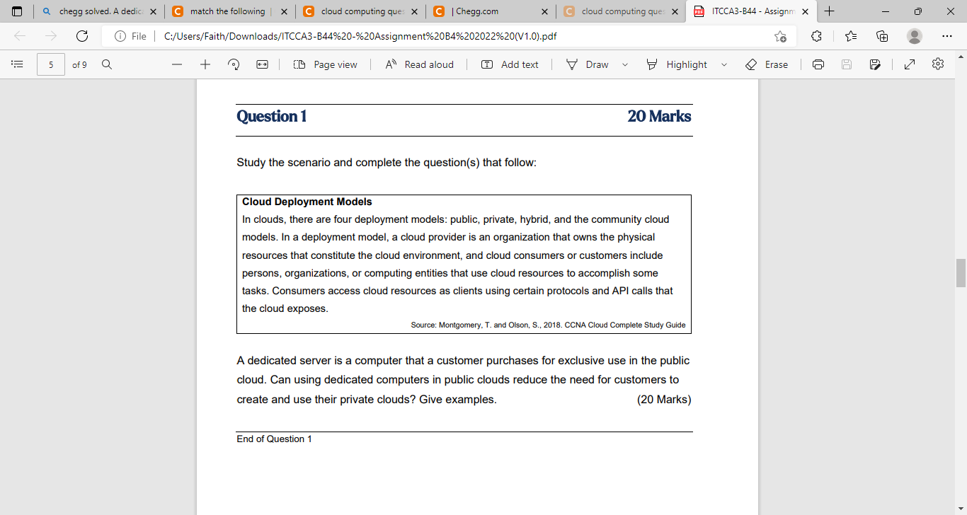 Solved Study the scenario and complete the question(s) that | Chegg.com