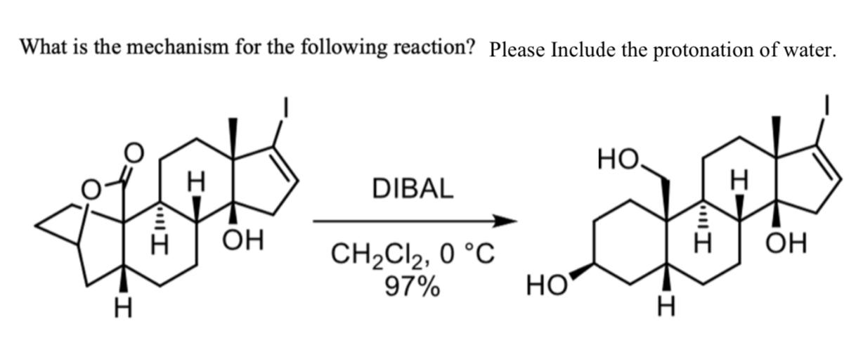 Solved What is the mechanism for the following reaction? | Chegg.com