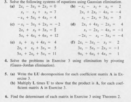 Solved How do you do question 5a and 5b and 6 using 3(c) ? | Chegg.com