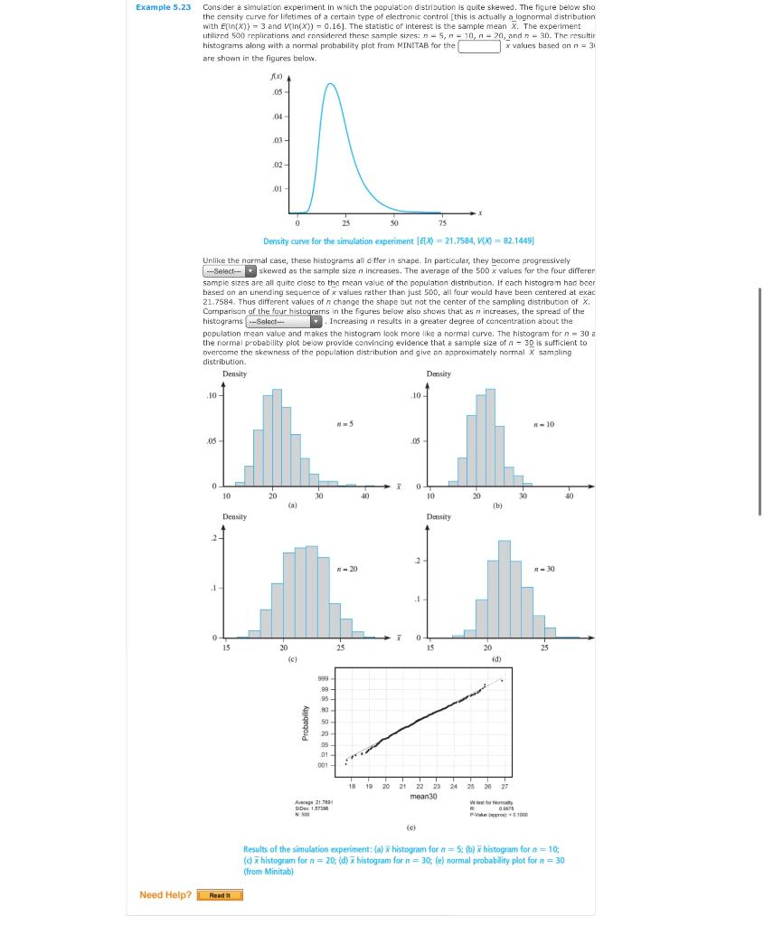 Solved Example 5.23 Consider a simulation experiment in | Chegg.com