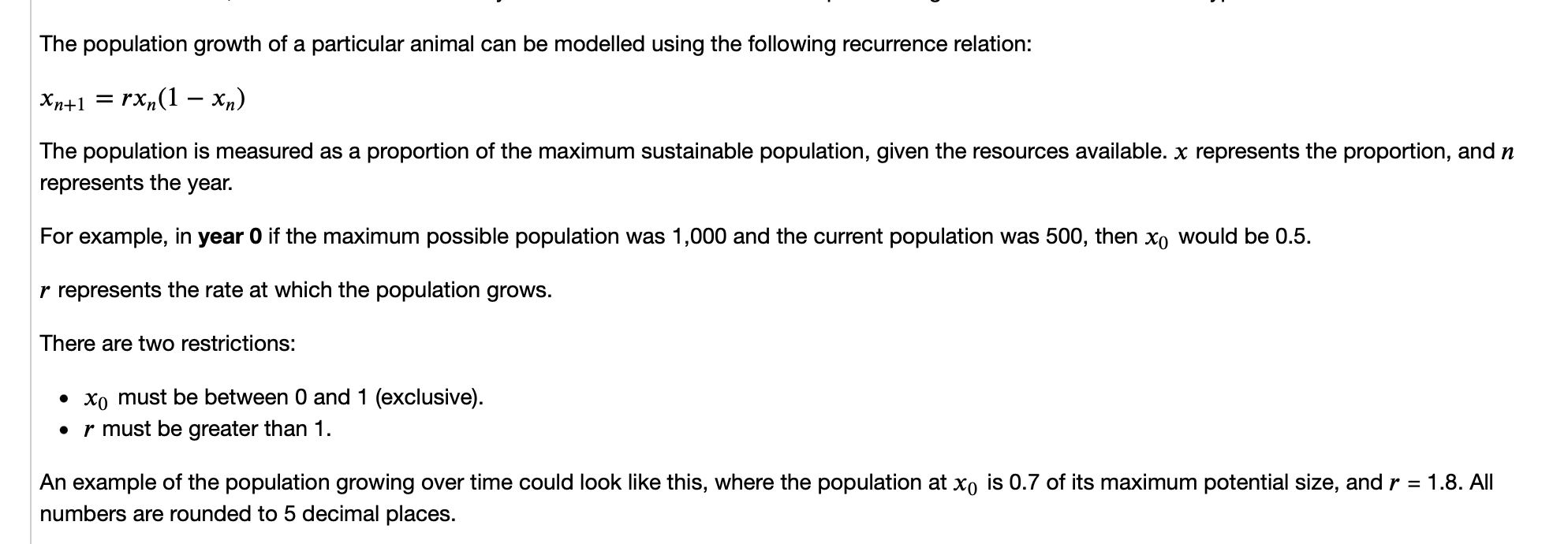 Solved For part A, This is an example of a function | Chegg.com