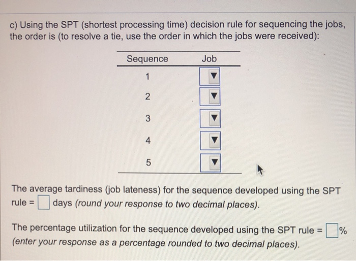 Solved a) Using the FCFS (first come, first served ) | Chegg.com
