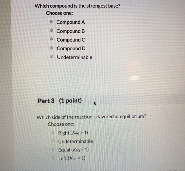 Solved Consider this proton transfer reaction and answer the | Chegg.com