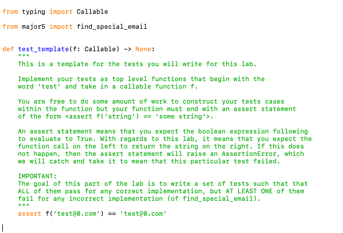 Solved from typing import Callable from major5 import | Chegg.com
