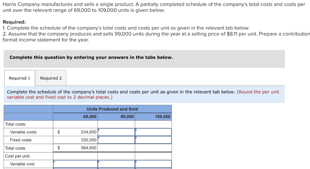 Parker Company Manufactures And Sells A Single Product 41 Pages Summary Doc 1 9mb Latest 