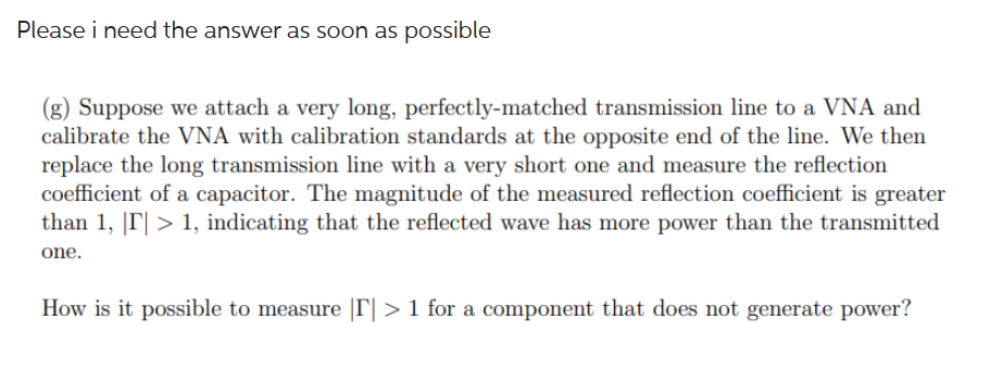 Solved Please i need the answer as soon as possible (g) | Chegg.com