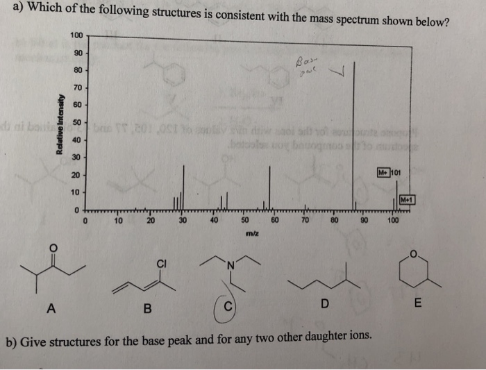 Solved a) Which of the following structures is consistent | Chegg.com
