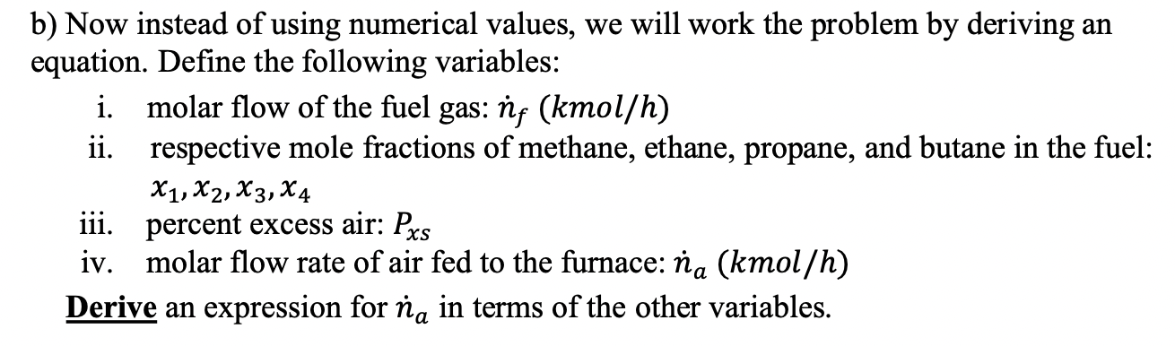 Solved Natural gas containing a mixture of methane, ethane, | Chegg.com