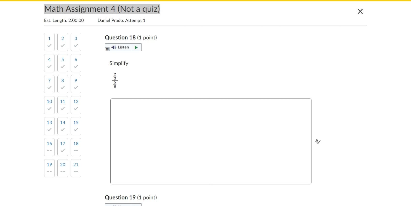 Solved Simplify | Chegg.com
