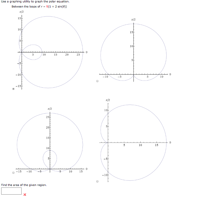 Solved Use a graphing utility to graph the polar equation. | Chegg.com