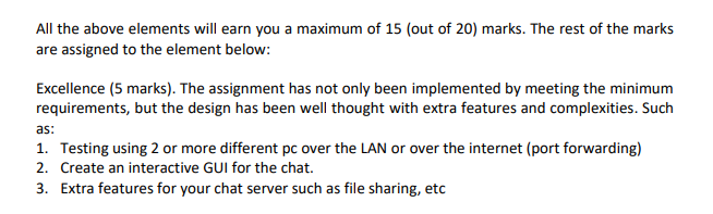 Solved You have to develop a TCP/UDP multi-threading Chat | Chegg.com