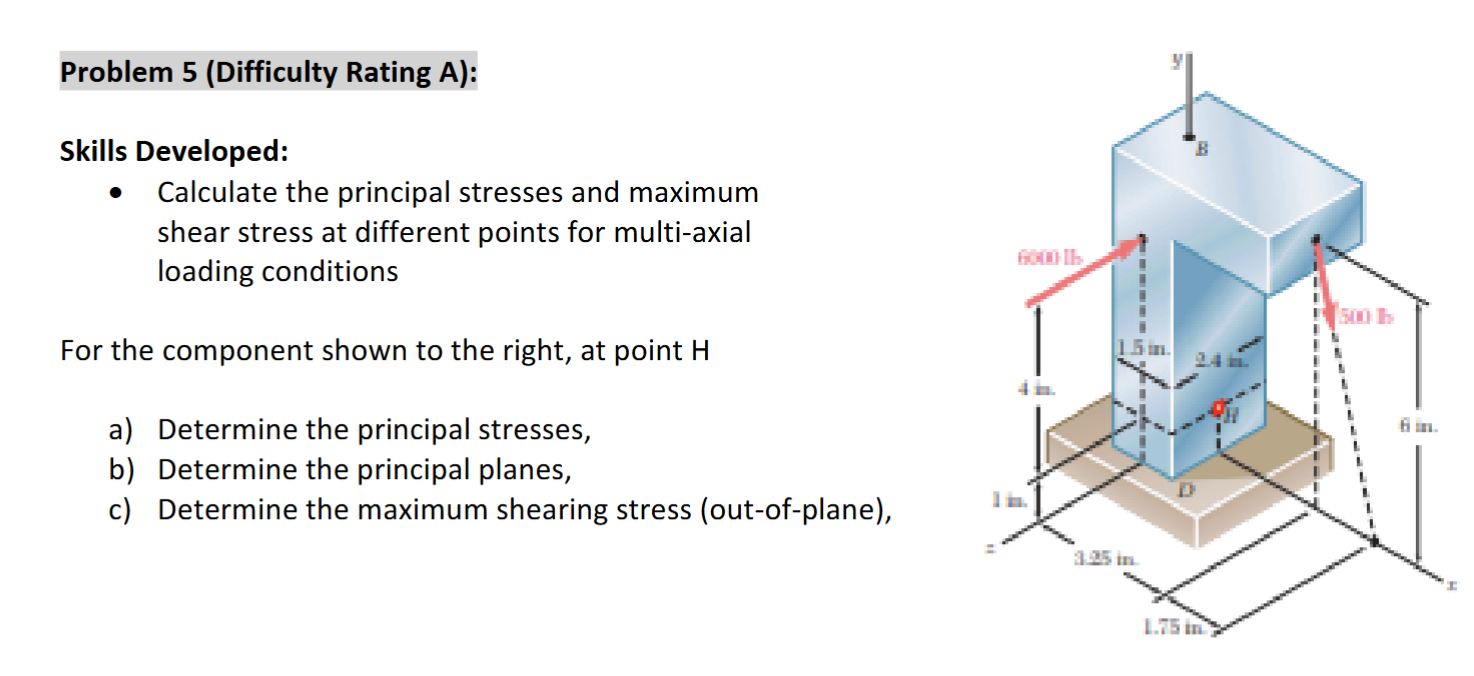 Solved Problem 5 (Difficulty Rating A): Skills Developed: - | Chegg.com