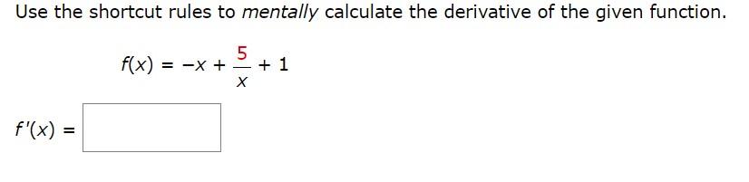 Solved Use the shortcut rules to mentally calculate the | Chegg.com