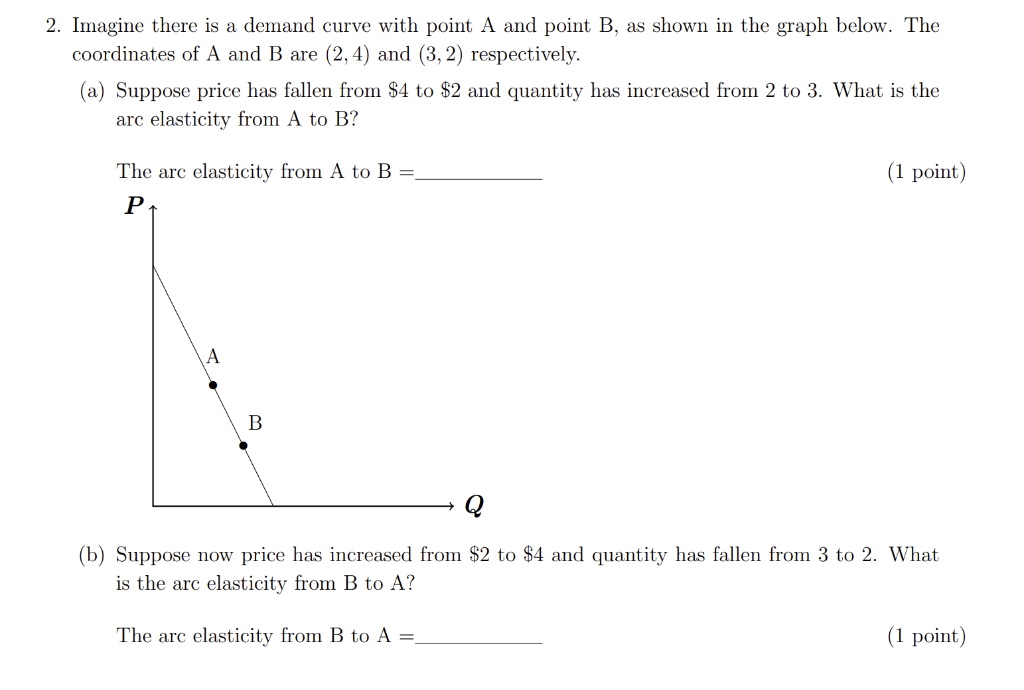 Solved The answer to a is -1 and b is -0.333, I just don't | Chegg.com