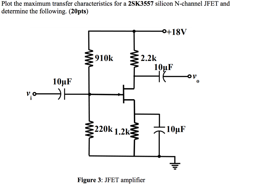 Plot the maximum transfer characteristics for a | Chegg.com