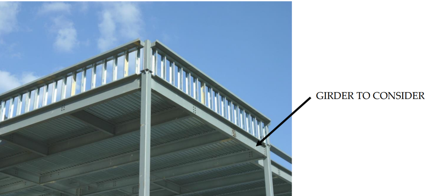 Solved Consider the girder on the right side of the photo on | Chegg.com