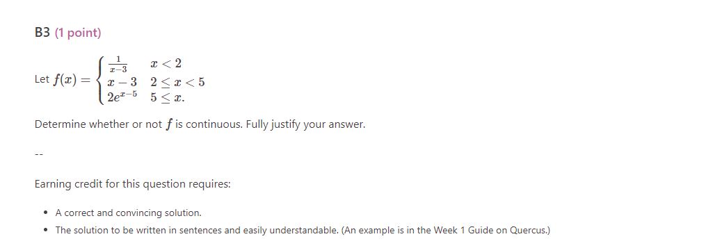 Solved B3 (1 ﻿point)Let | Chegg.com