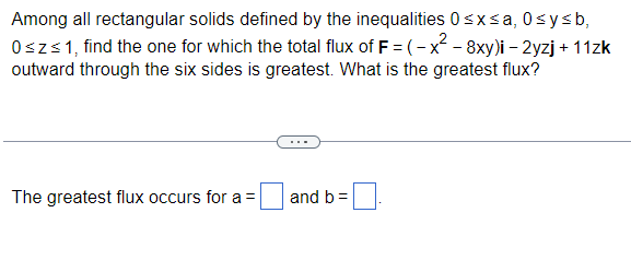 Solved Among all rectangular solids defined by the | Chegg.com