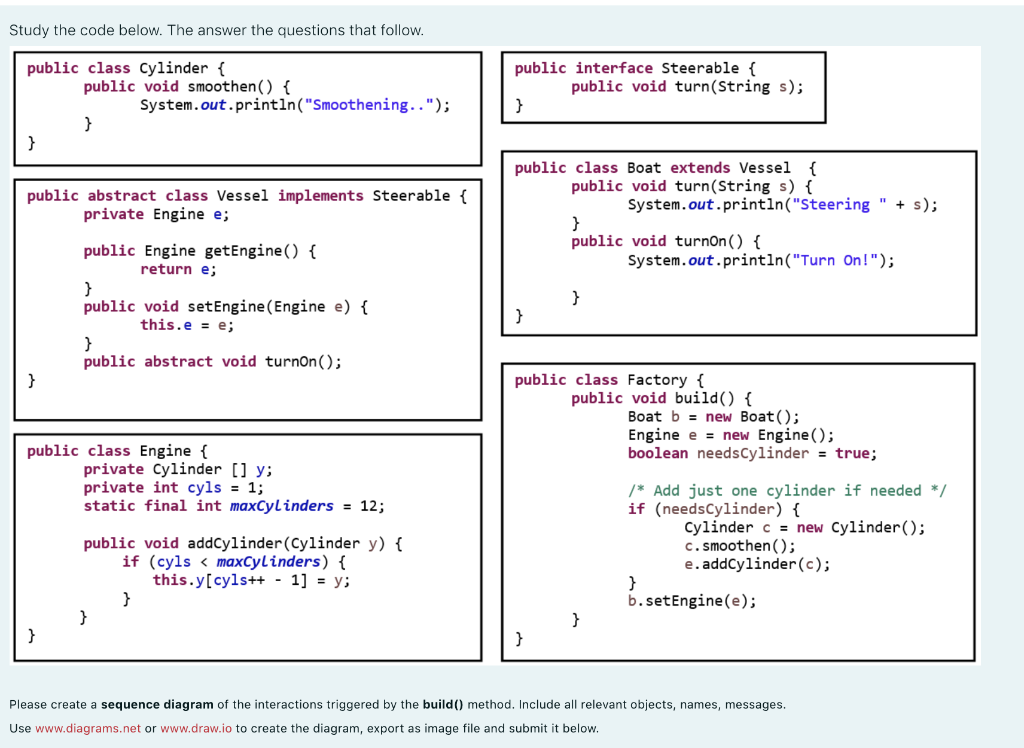 Solved Study the code below. The answer the questions that | Chegg.com