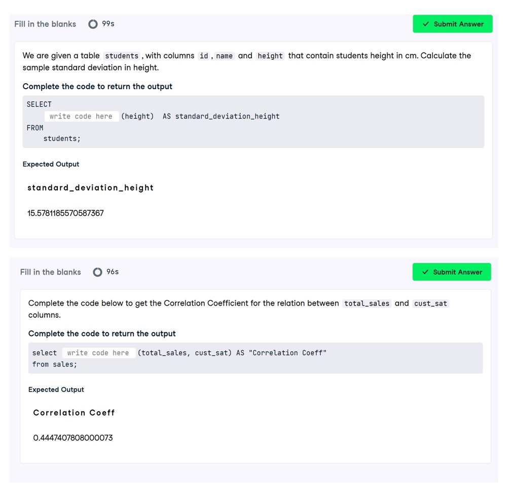 Solved by an EXPERT We are given a table students, with columns id, ﻿name | Chegg.com