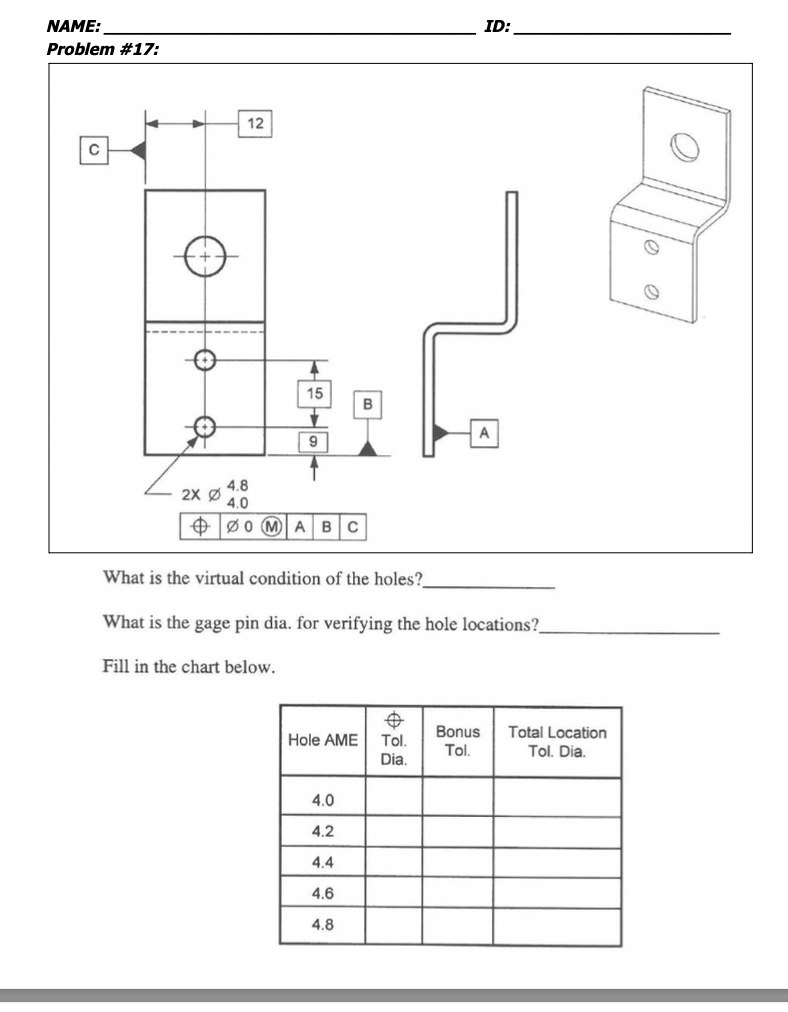 Solved NAME:ID:Problem #17:What is the virtual condition of | Chegg.com
