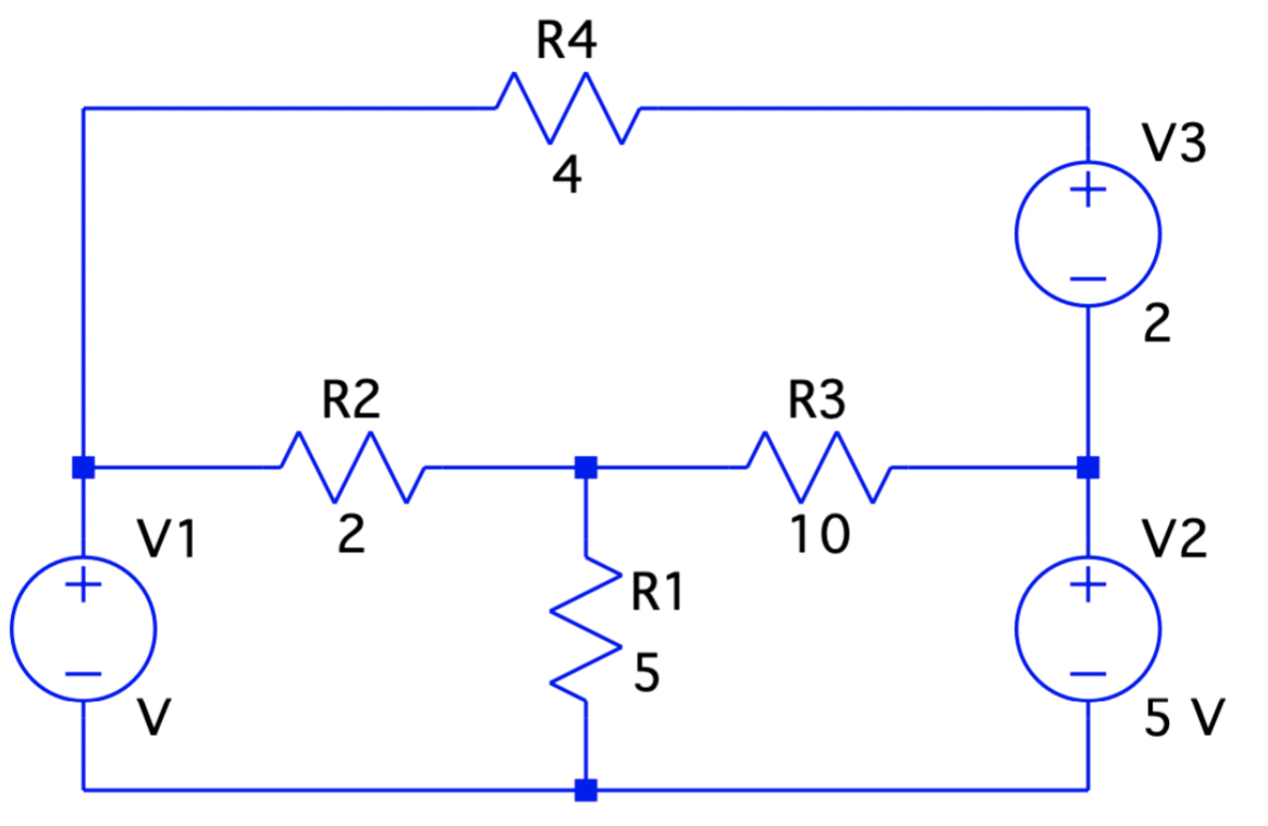 Solved In Python, write code to determine the current across | Chegg.com