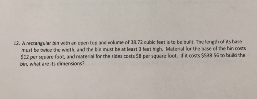 Solved Define variables, translate verbal statements into | Chegg.com