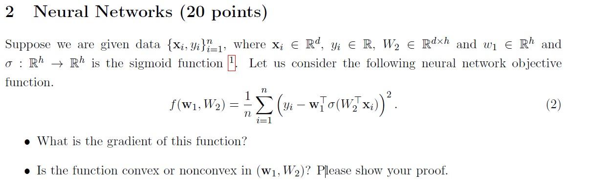 Suppose we are given data {xi,yi}i=1n, where | Chegg.com