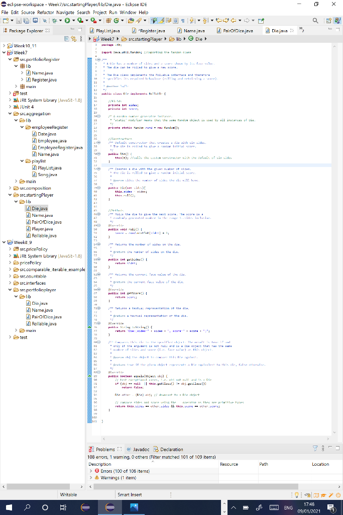 Question 7.2 [*Portfolio A.2*] Download the existing | Chegg.com
