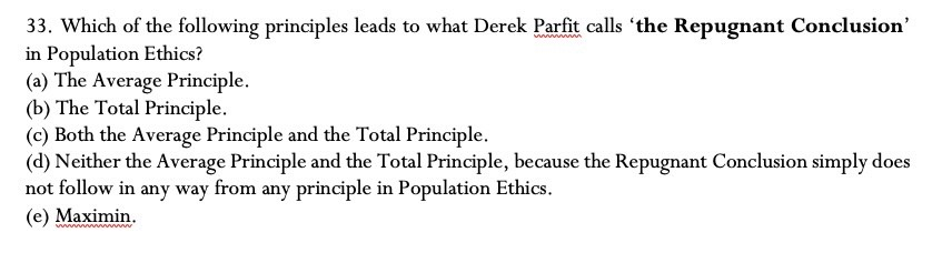 Solved 33. Which of the following principles leads to what | Chegg.com
