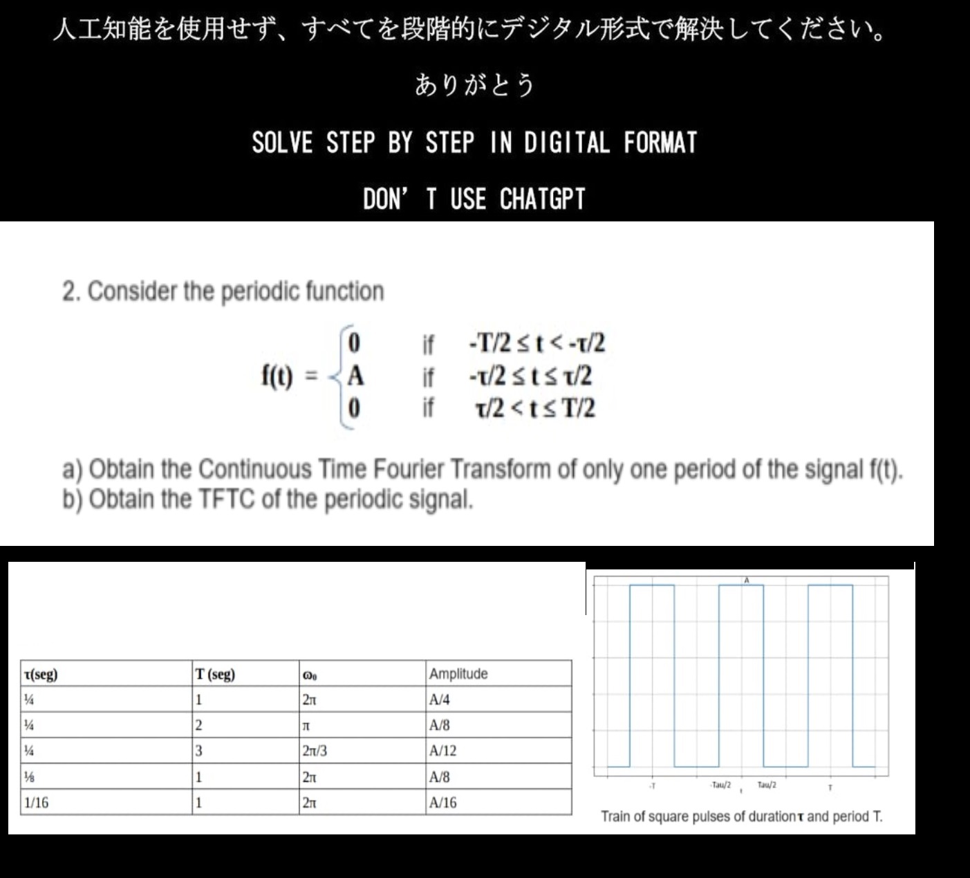 Solved 人工知能を使用せず、すべてを段階的にデジタル形式で解決してください。 ありがとう SOLVE STEP | Chegg.com