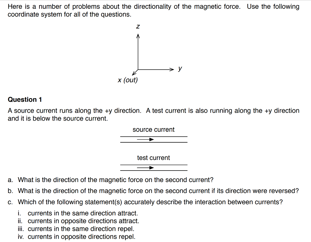 Solved Here is a number of problems about the directionality | Chegg.com