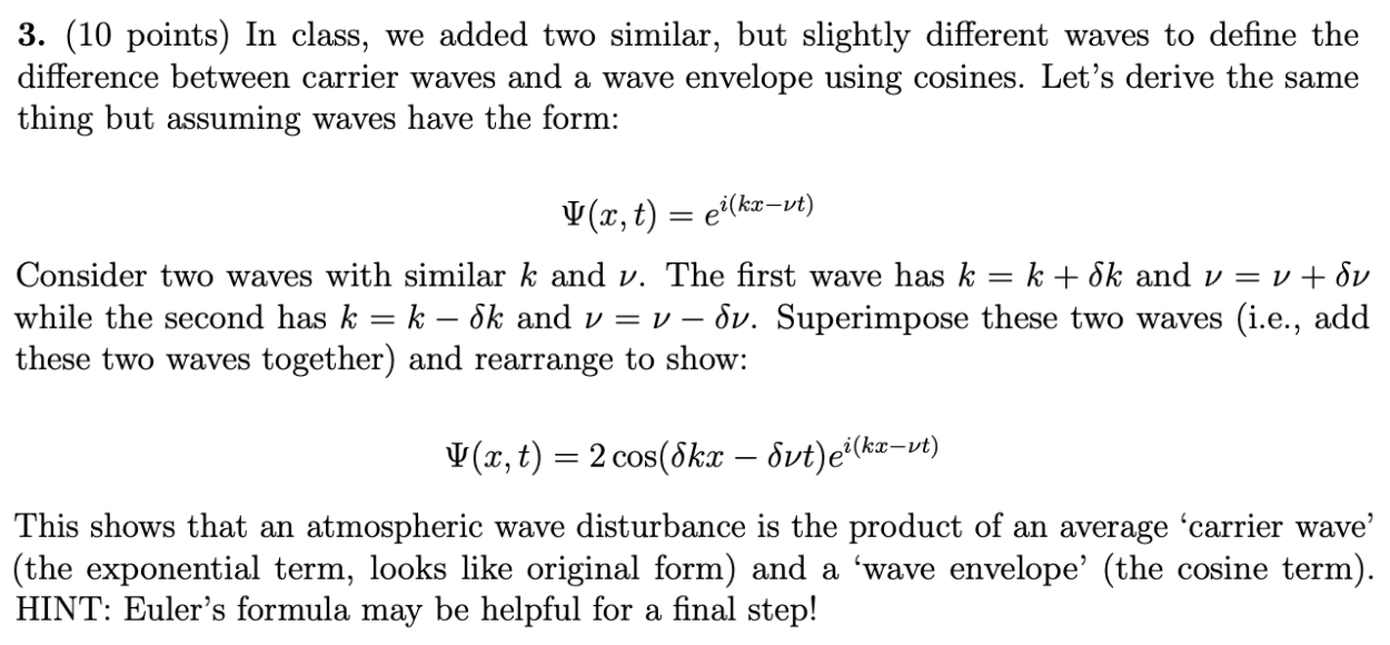Solved 3. (10 points) In class, we added two similar, but | Chegg.com