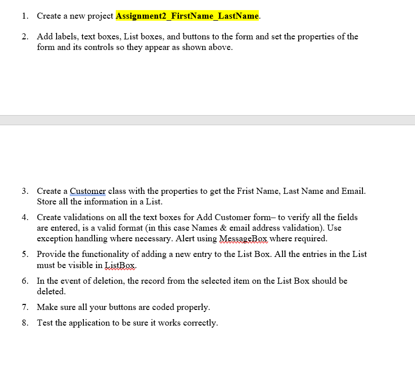 Solved Customer Maintenance Customers: Add Customer First | Chegg.com