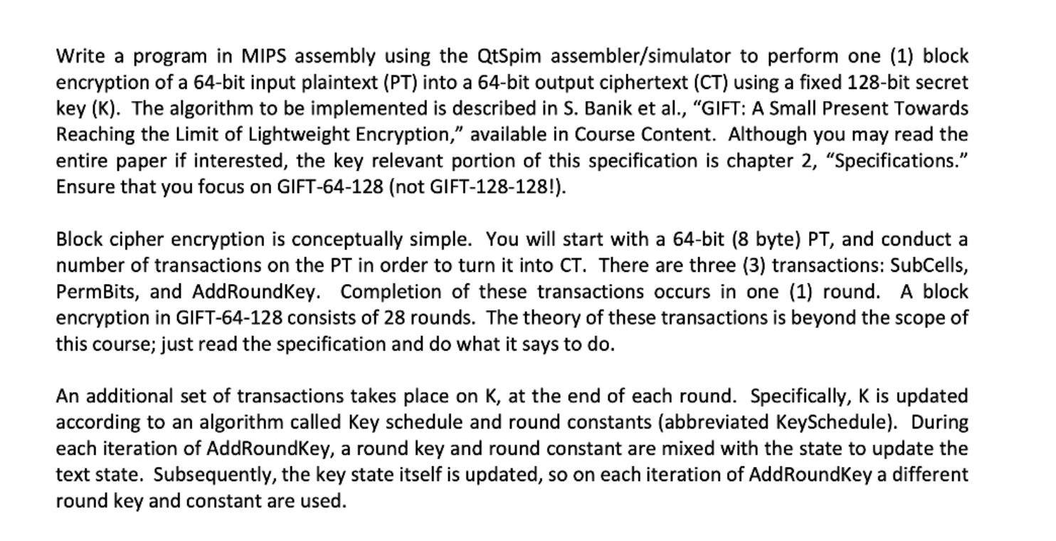 Write a program in MIPS assembly using the QtSpim | Chegg.com