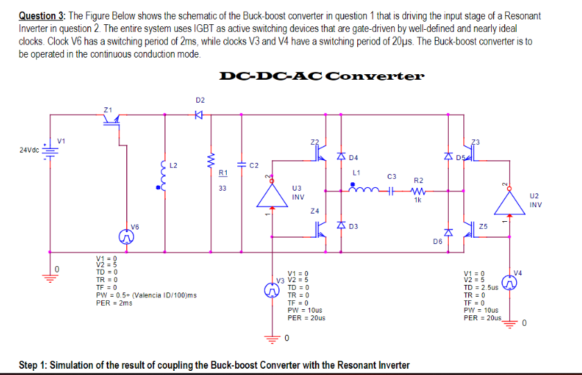 Solved Question 3: The Figure Below shows the schematic of | Chegg.com